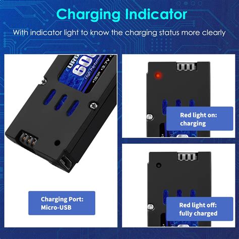 Urgenex E58 Lipo Batería De Litio Recargable De 3 7 V 600 Mah Para Rc Drone Quadcopter E58