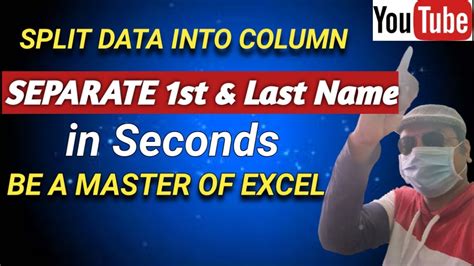Split Data Into Separate Column In Excel Sheetms Office Hack Excel Viral Exceltips Msword