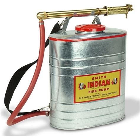 Indian Backpack Firefighting Pumps Galvanized Wildland Forestry