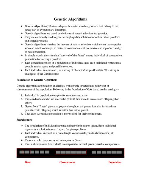 GA Programming Genetic Algorithm Program Genetic Algorithms Genetic Algorithms GAs Are
