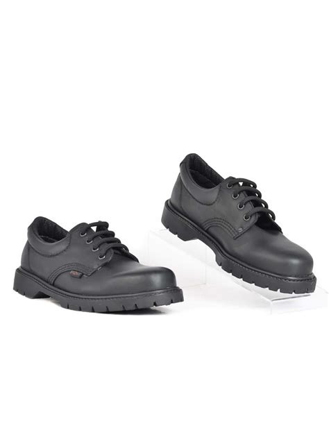 Mens Bronx D1 Casual Black Lace Up Bolton Shoes