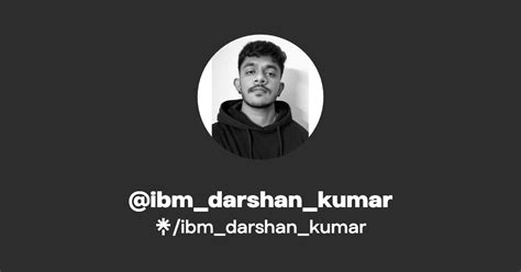 Ibmdarshankumar Instagram Linktree