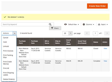 Magento 2 Delete Order S Extension User Guide Hungersoft