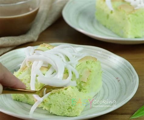 ชิฟฟ่อนใบเตยมะพร้าวอ่อน