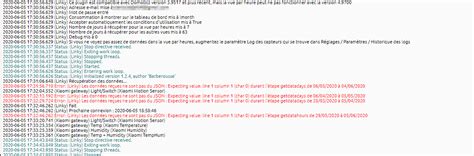 Error Linky Les Données Reçues Ne Sont Pas Du Json Expecting Value Line 1 Column 1 Char 0