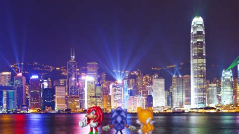 Sonic Y Knox In City By Isaacmanuel On Deviantart