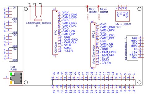 Raspberry Pi 4 Resources EasyEDA
