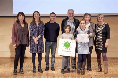 LEscola Mogent Rep El Distintiu DEscola Verda Ajuntament De