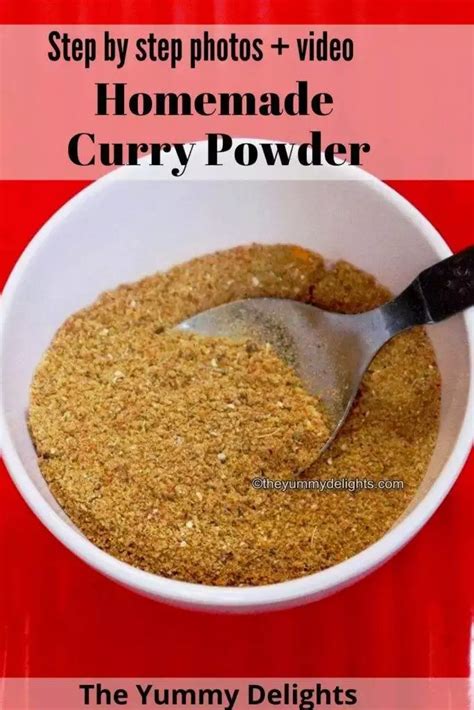 Homemade Curry Powder Recipe The Yummy Delights