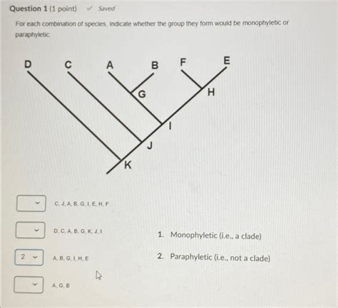 Solved Question 1 1 ﻿point ﻿savedfor Each Combination Of