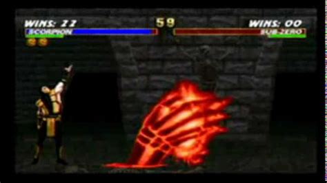 Scorpion Fatalities Clássicos Mortal Kombat 1 ao Mortal Kombat
