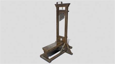 Guillotine 3d Models Sketchfab