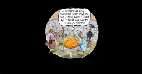Turkey Autopsy Funny Thanksgiving Sticker Teepublic