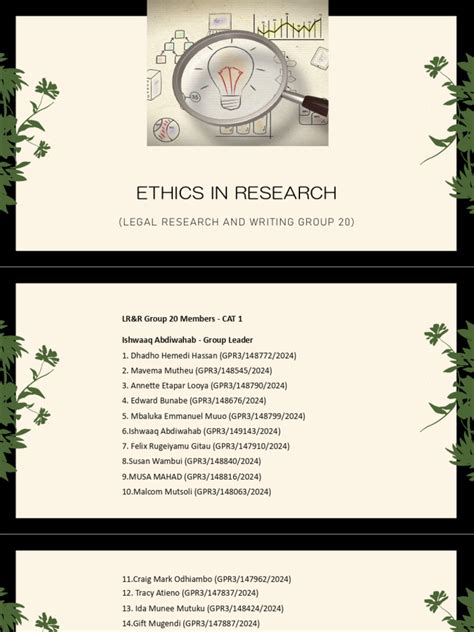 Research Ethics Pdf Informed Consent
