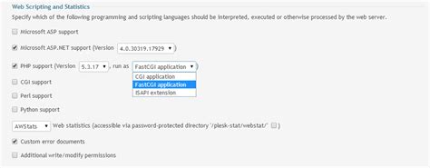 How To Enable Various Scripting Languages In Plesk 1 Frontline