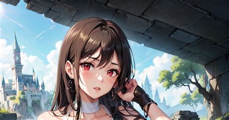 ティファ・ロックハート ティファさんは巨乳ですの！ ラブリーパンチ（パロディ）のイラスト Pixiv