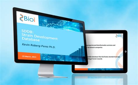 Biotech Graphic Design Branding Logo Presentation Bioi