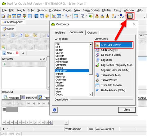 Toad for Oracle 툴바 Toolbar 편집 토드 활용 TIP 토드 커뮤니티 Toad Community