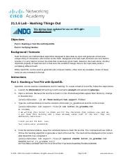 Lab Hashing Text Files With Openssl Step By Step Guide Course Hero