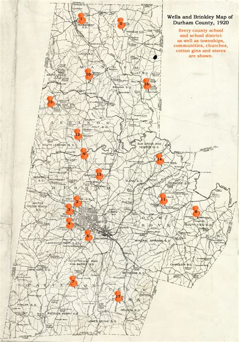 Map Of The Schools The Women Who Ran The Schools The North Carolina