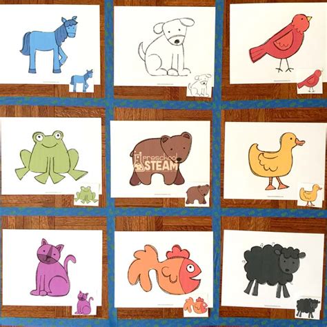 Screen Free Brown Bear Coding Game For Preschoolers