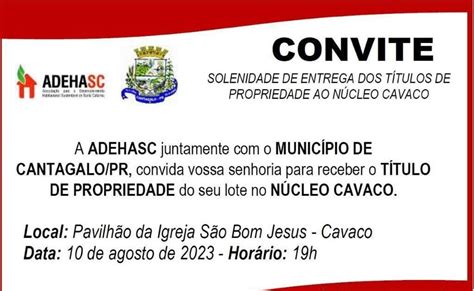 Olho Aberto Paraná Cantagalo ATENÇÃO MORADORES DO NUCLEO CAVACO