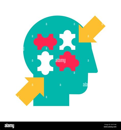 Introspection Contemplation And Soul Searching Flat Vector Icon