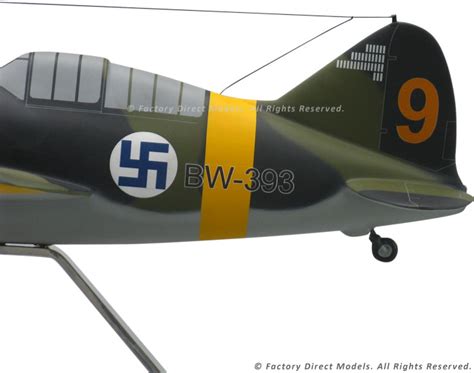 Brewster 239 Scale Model Airplane Factory Direct Models