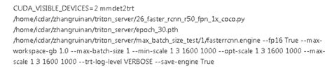 Trtmodel Max Batch Size 2 Inference Time Spent About 2 Times Than