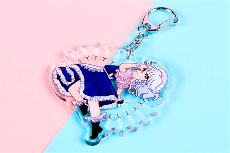 Sakuya Izayoi Acrylic Charm Touhou Project Clear Charm Etsy