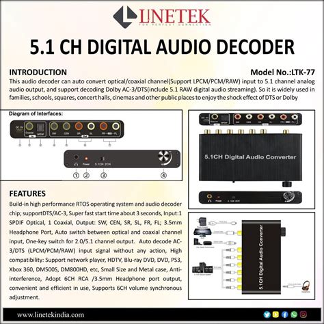 51ch Digital Audio Decoder At Best Price In Gurugram By Navtronix Llp