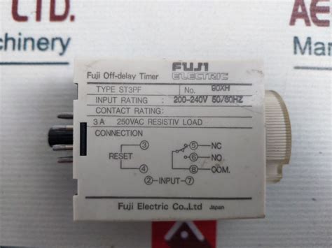 Fuji Electric St3pf Off Delay Timer 0 30 Sec Aeliya Marine
