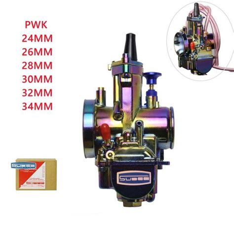 Pwk Mm Colorful Carburetor Carburador For Keihin Pwk With Power Jet Universal