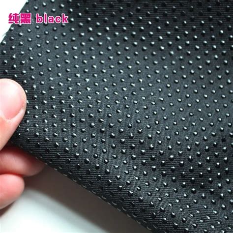 폴리에스터 미끄럼 방지 원단 미끄럼 방지 코팅 매트 천 미끄럼 방지 그립 소재 고무 도트 미터 당 50x150cm