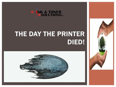 Ppt The Day The Printer Died Powerpoint Presentation Free Download
