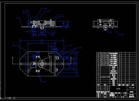L011 Kcsj 04轴承座零件加工工艺及铣床夹具设计 工艺夹具 龙图网