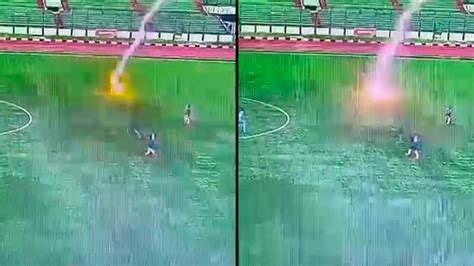Footballer Tragically Dies After Being Struck By Lightning On The Pitch