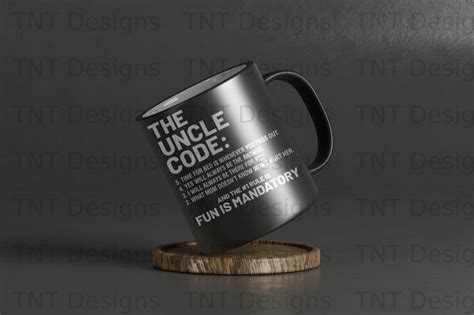The Uncle Code Digital Png File Instant Download Funny Uncle Etsy