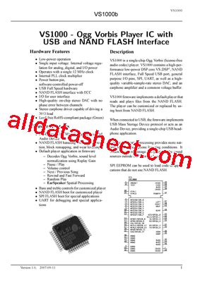 VS Datasheet PDF List Of Unclassifed Manufacturers