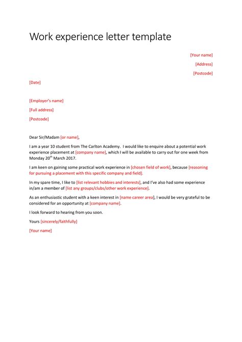 Free 27 Experience Letter Templates In Pdf