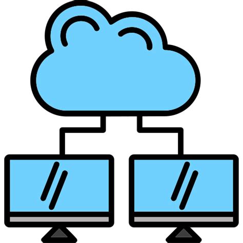 Cloud Computing Generic Color Lineal Color Icon Cloud Computing Generic Color Lineal Color Icon