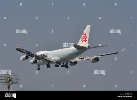 Saigon Vietnam Mar 18 2019 Lx Fcl Cargolux Airlines International
