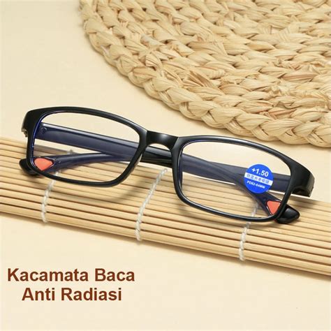 Jual Kacamata Baca Lensa Plus Anti Radiasi 1 00 S D 4 00 Kacamata