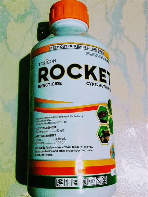 Rocket Cypermethrin Insecticide 1000ml By Texicon Lazada Ph