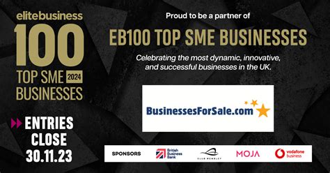 Elite Business 100 Top Sme Business Awards 2024