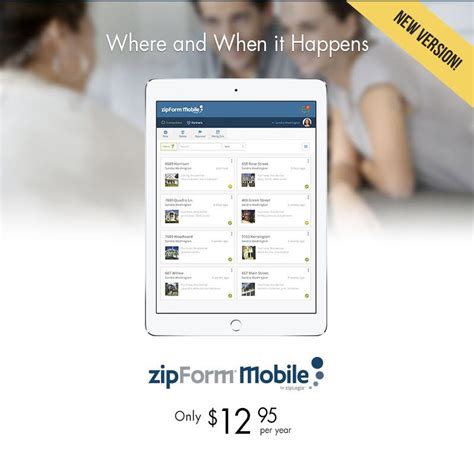 Real Estate Forms Software Zipform® By Ziplogix™ Zipform™ Mobile
