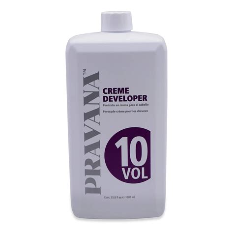 Pravana 10 Volume Creme Developer 338 Oz Salon Quality Hair Developer