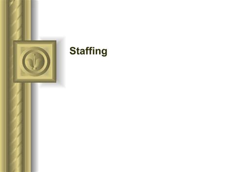Staffing Management Pptx