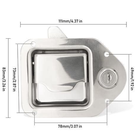 Buy Tool Box Replacement Latch2 Stainless Steel Truck Tool Box Latch