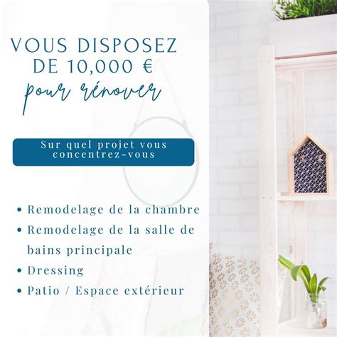 Vous Avez 10 000€ En Poche Et Des Idées Plein La Tête Pour Rendre Votre Maison Encore Plus Belle